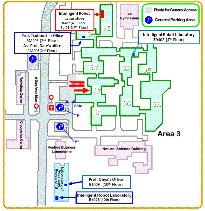 Access | Intelligent Robot Laboratory, University of Tsukuba