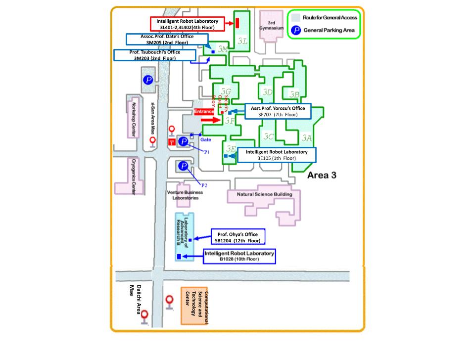 Access | Intelligent Robot Laboratory, University of Tsukuba